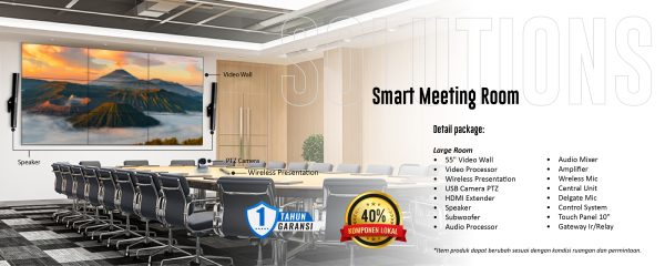 Solusi Smart Meeting Room | Smart Conference Room | Pro AV